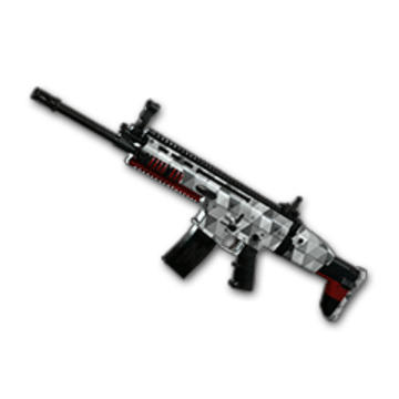 Skin d'arme: Trifecta - SCAR-L - Découvrez le monde de PUBG